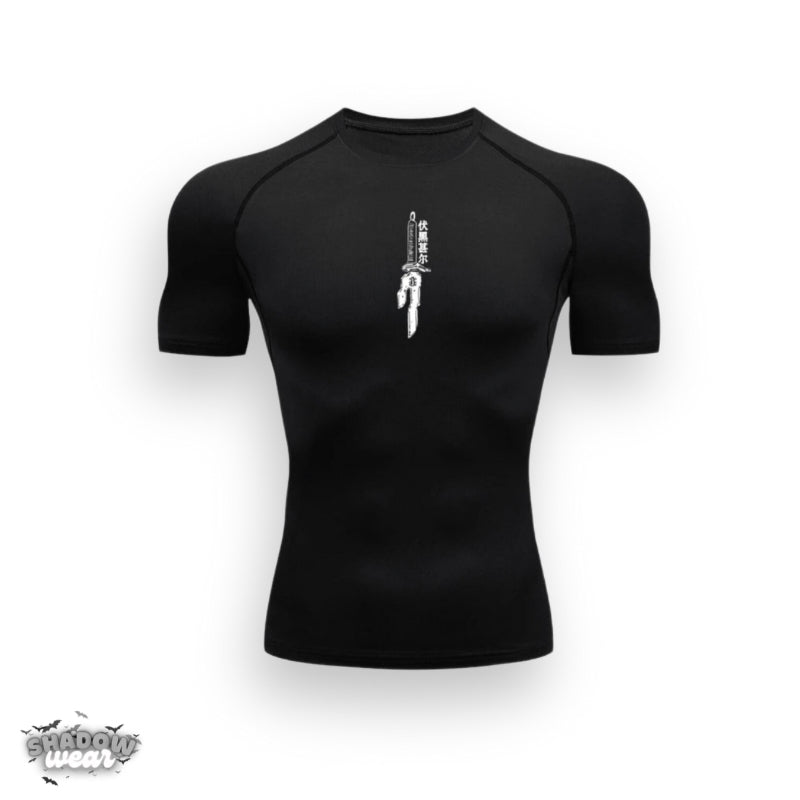 ShadowWear™ Toji Short Sleeve Compression Shirt 2.0 | Premium Gym Wear ...
